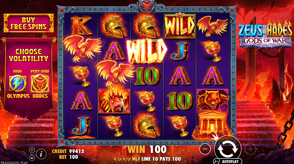 Zeus vs Hades - Gods of War 250 Slot Review: RTP, Gameplay, Demo