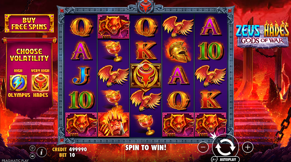 Zeus vs Hades - Gods of War 250 Slot Review: RTP, Gameplay, Demo